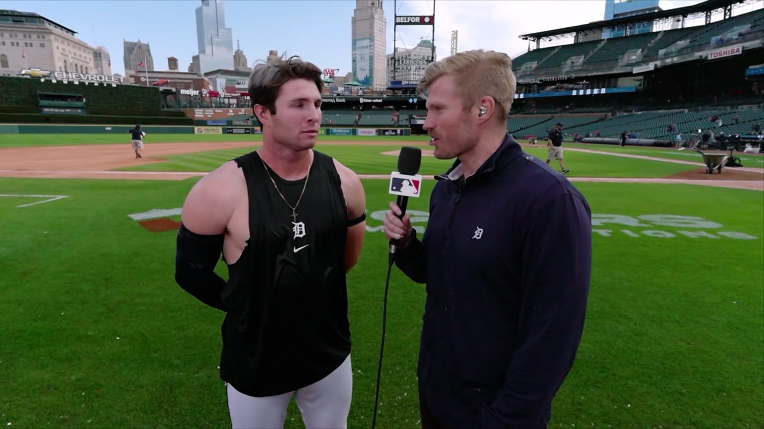 Colt Keith on his first walk off hit, win over Royals | 04/16/2026 ...