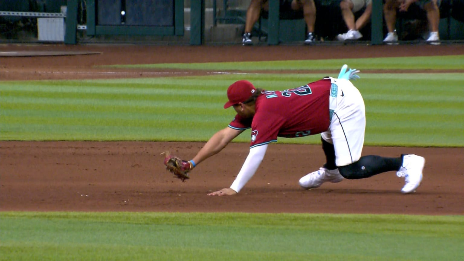 Josh Naylor makes a nice catch on a line drive | 06/10/2025 | Arizona ...