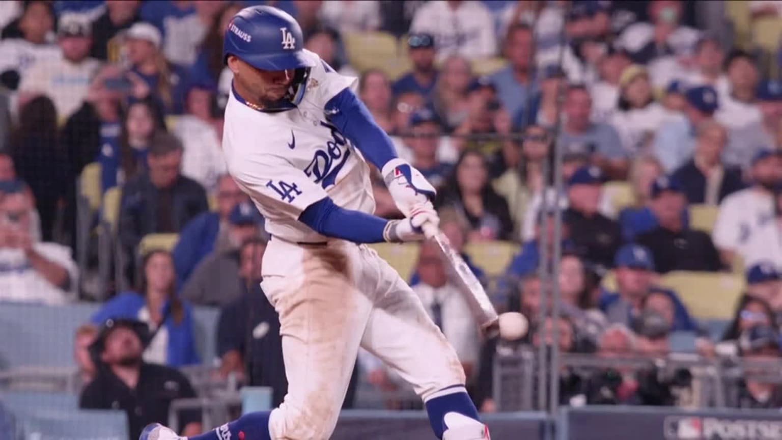 MLB India Call: Mookie Betts' three-run double | 10/14/2024 | Los ...