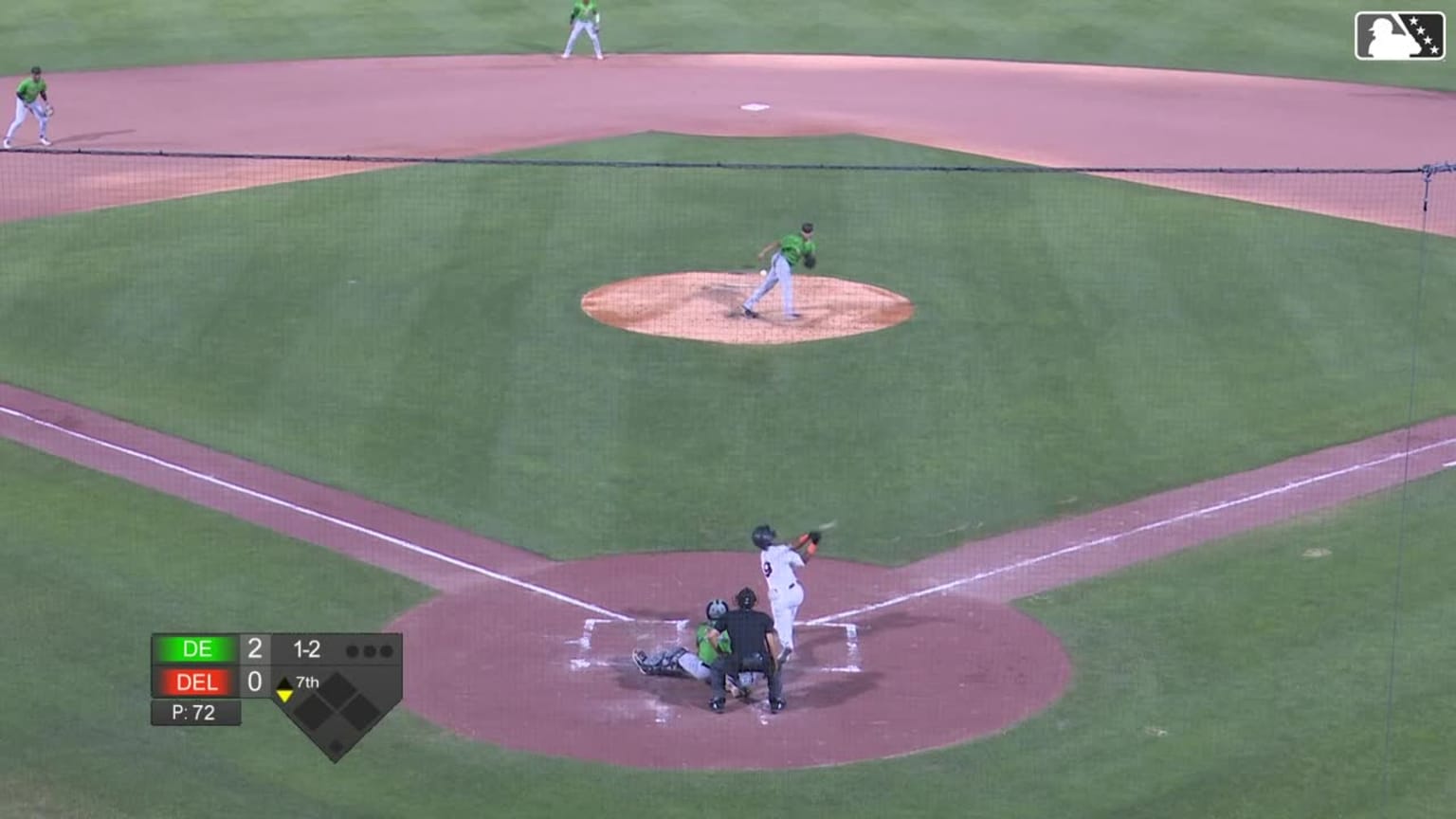 David Davalillo's ninth strikeout | 06/26/2024 | Texas Rangers