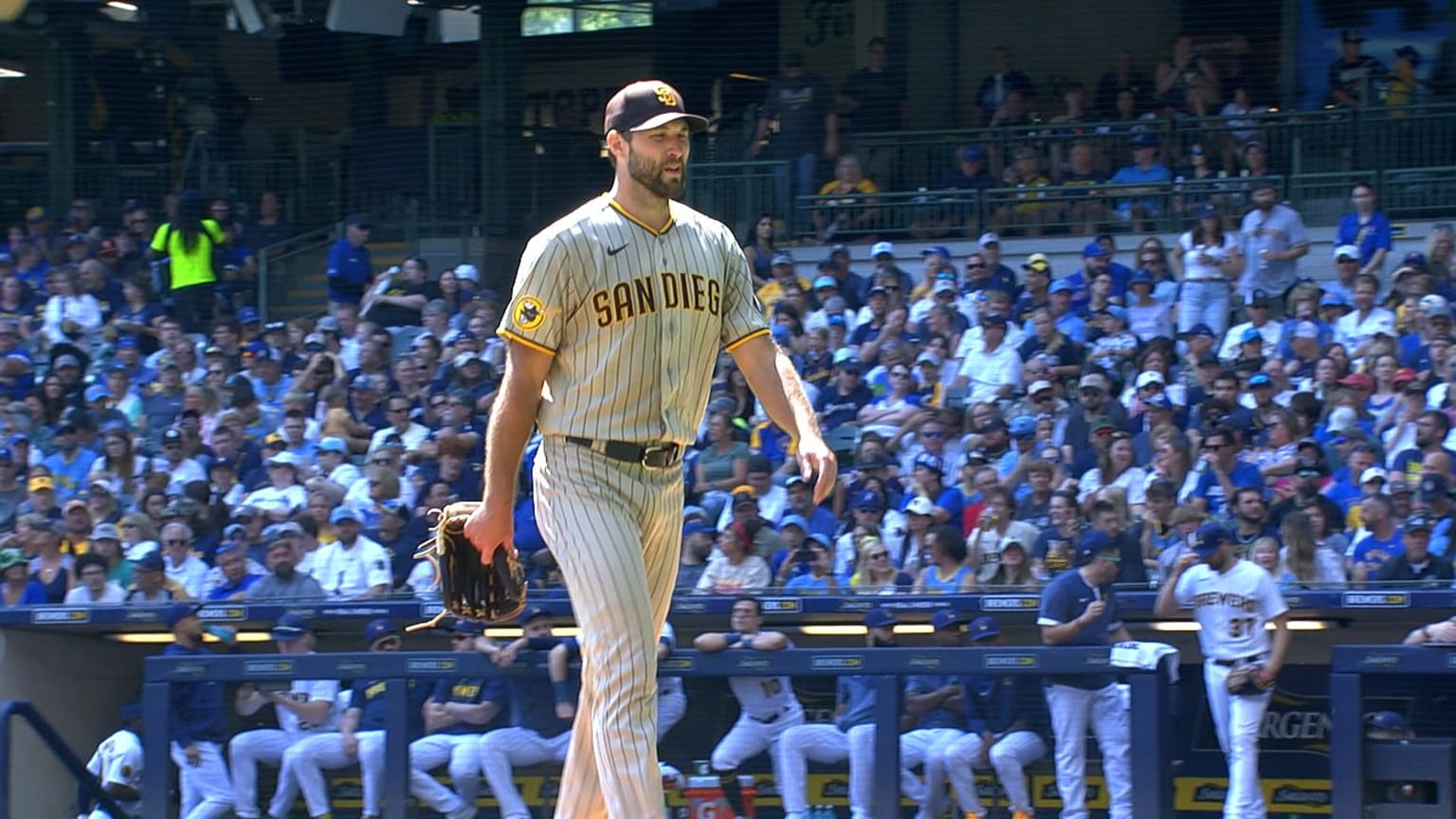 Michael Wacha freezes Mark Canha in the 1st inning | 08/27/2023 | San ...