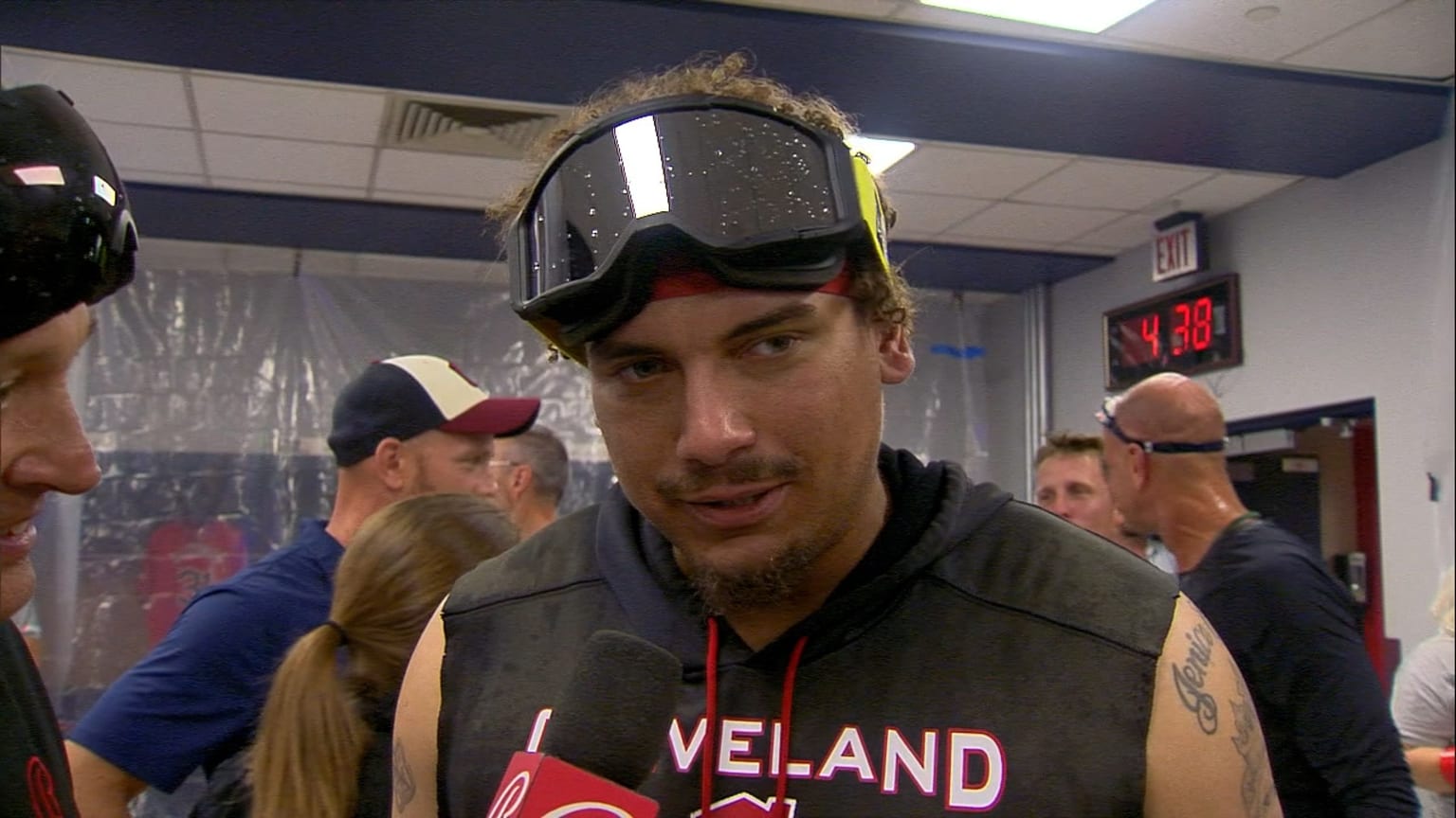 Josh Naylor on the the Guardians' playoff berth | 09/19/2024 ...