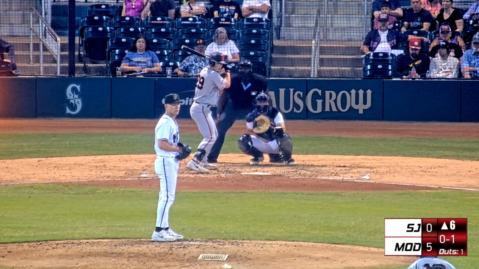 Robert Hipwell's multi-hit game | 08/21/2024 | San Francisco Giants