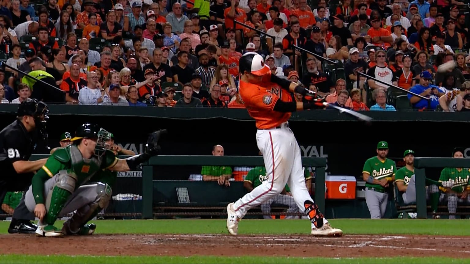 Mountcastle crushes a two-run homer to right-center | 09/03/2022 | Baltimore Orioles