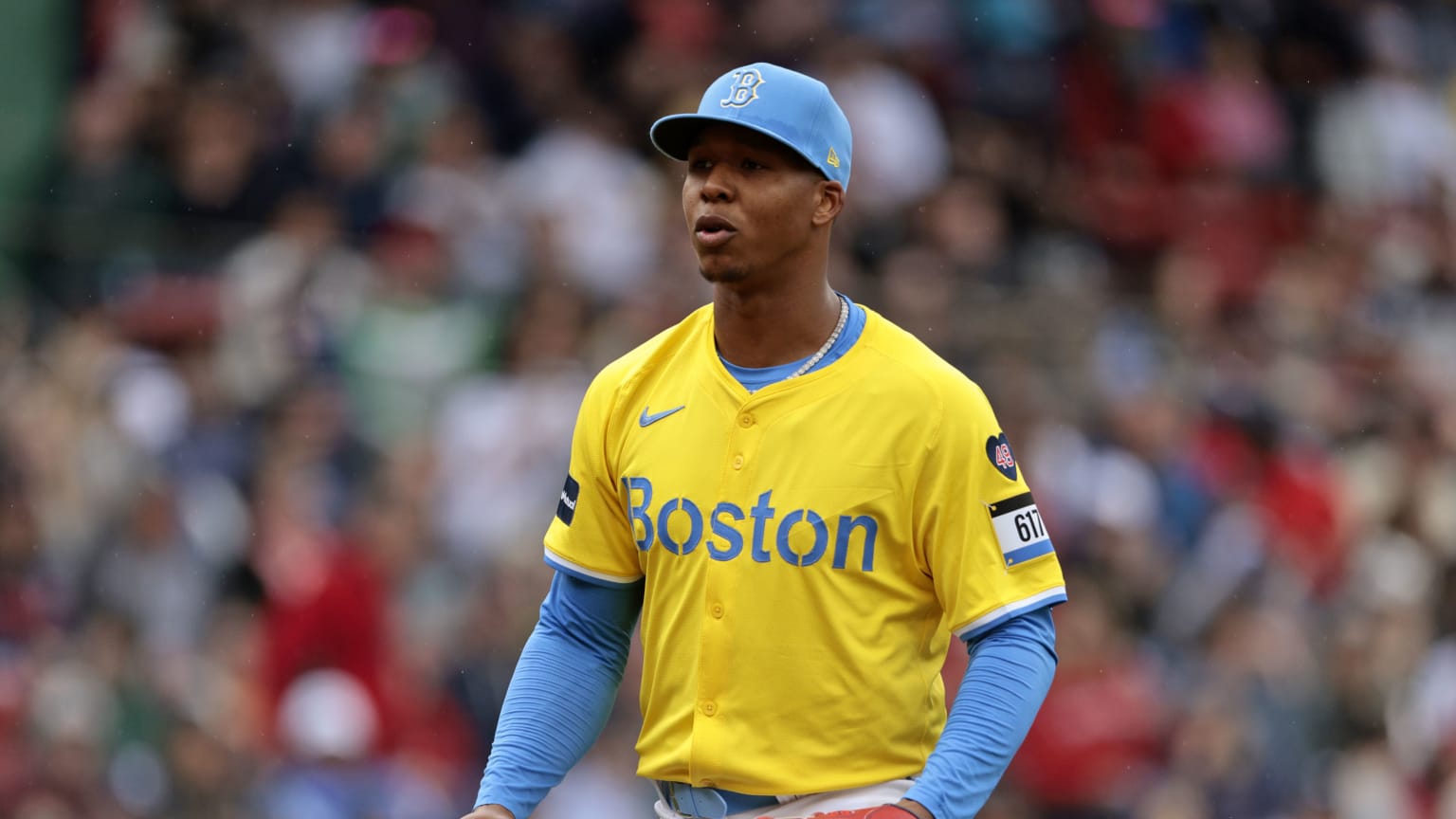 Brayan Bello strikes out eight across 5 1/3 innings | 04/14/2024 ...