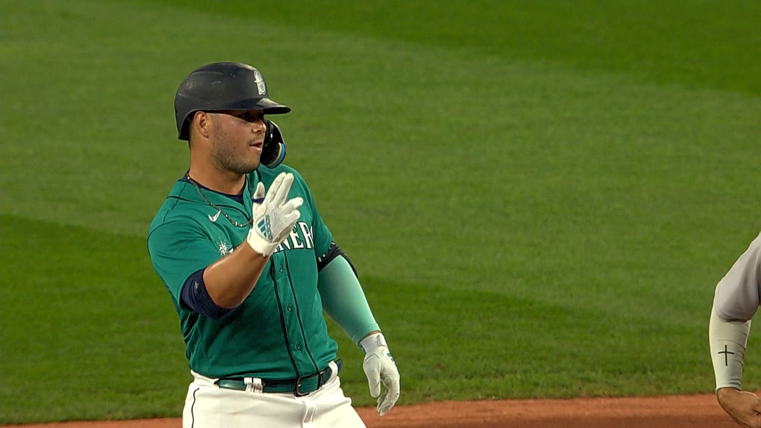 Ty France batea doble empujador al prado izquierdo | 30/09/2022 | Los ...