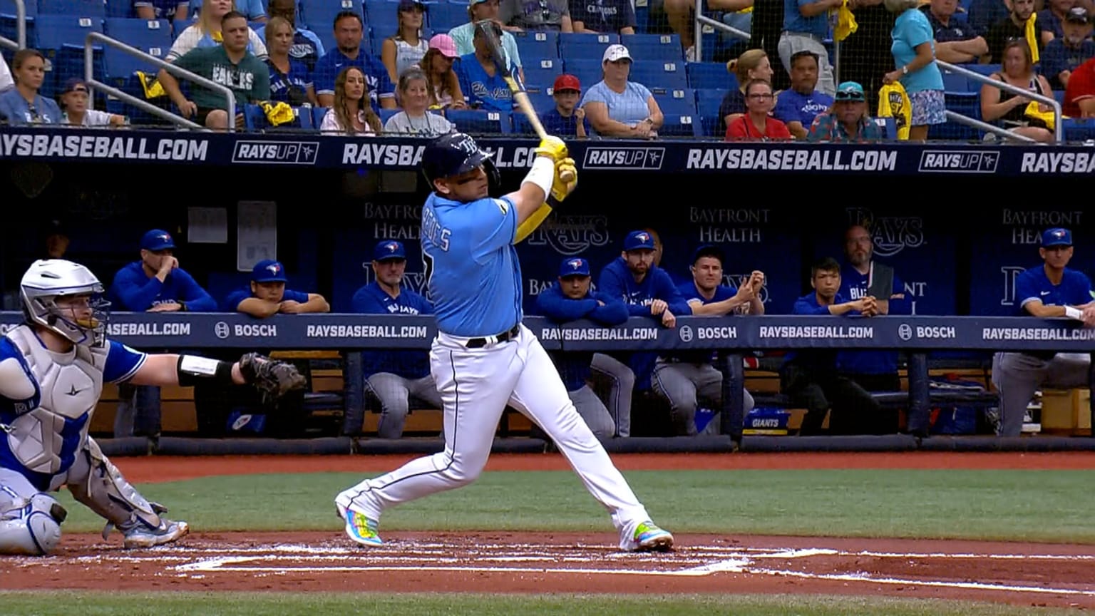 Isaac Paredes hits an RBI single to open the scoring | 09/24/2023 ...