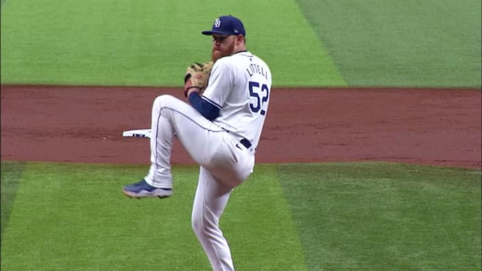 Zack Littell poncha siete | 19/09/2024 | Los Rays de Tampa Bay