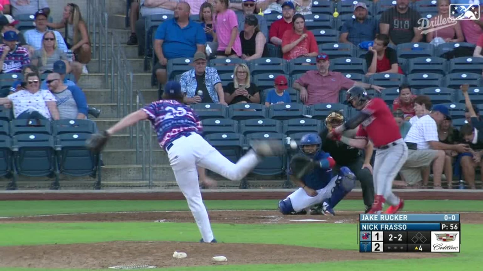 Nick Frasso strikes out his sixth batter in the 4th | 07/09/2023 | MLB.com