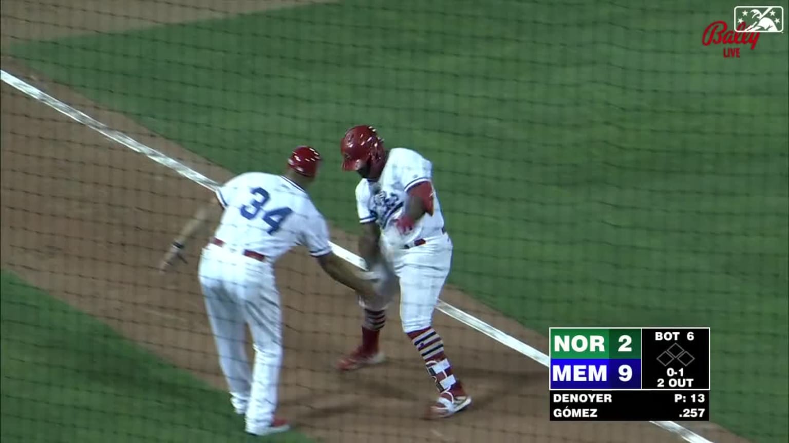 Moisés Gómez crushes his ninth homer in the 6th | 05/26/2023 | MLB.com