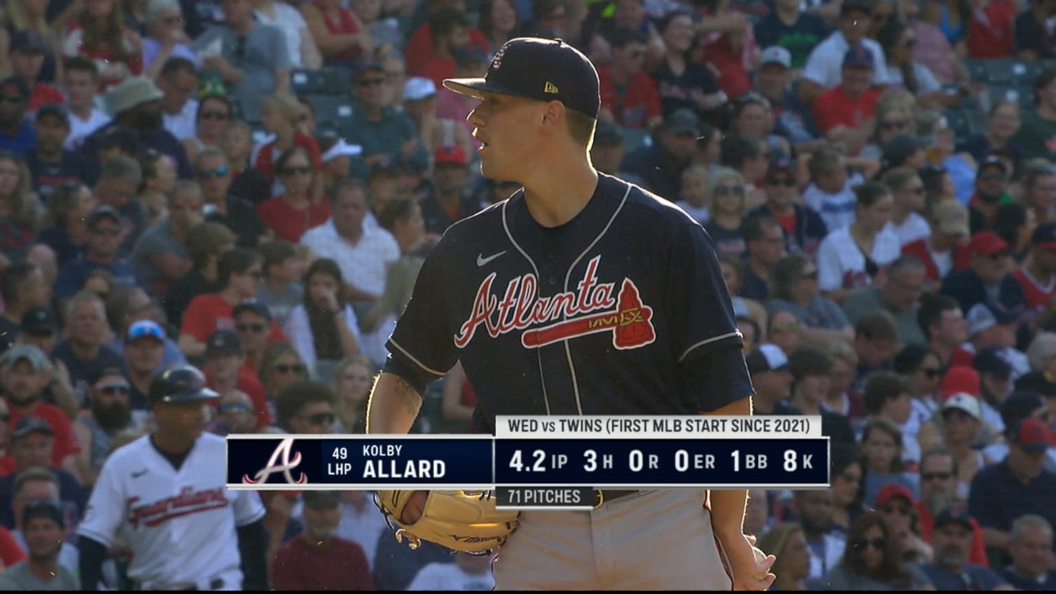 Kolby Allard punches out three against the Guardians | 07/04/2023 ...