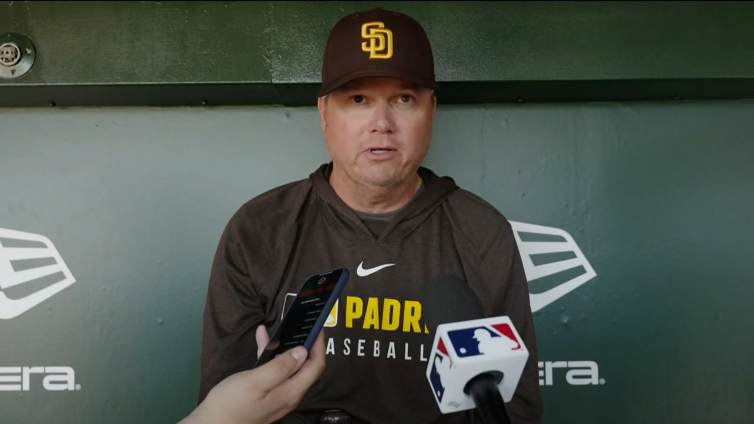 Mike Shildt talks Jackson Merrill's IL stint | 04/08/2025 | San Diego ...