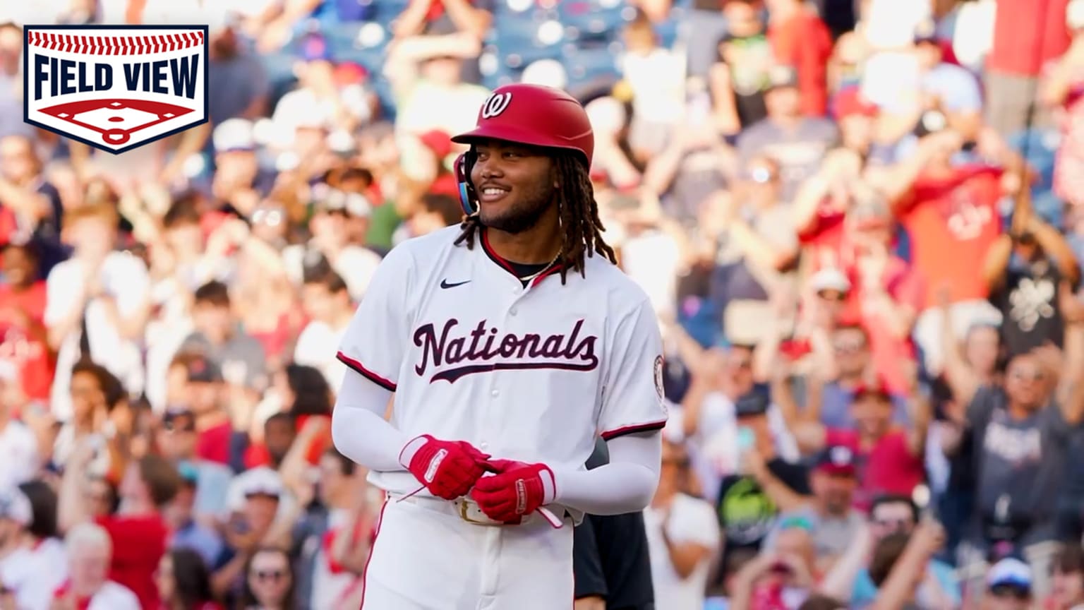 Field view: James Wood's first-career hit | 07/01/2024 | Washington ...