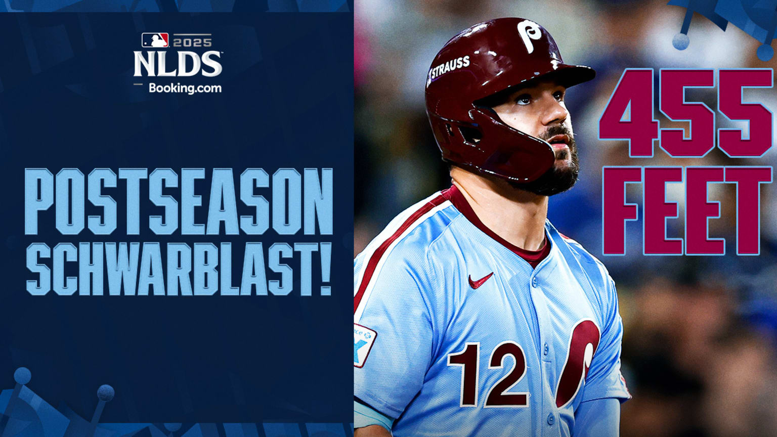 Kyle Schwarber's solo home run | 10/08/2025 | Philadelphia Phillies