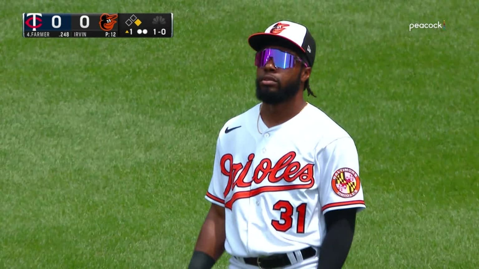 Mullins makes an amazing leaping grab in the 1st | 07/02/2023 | MLB.com