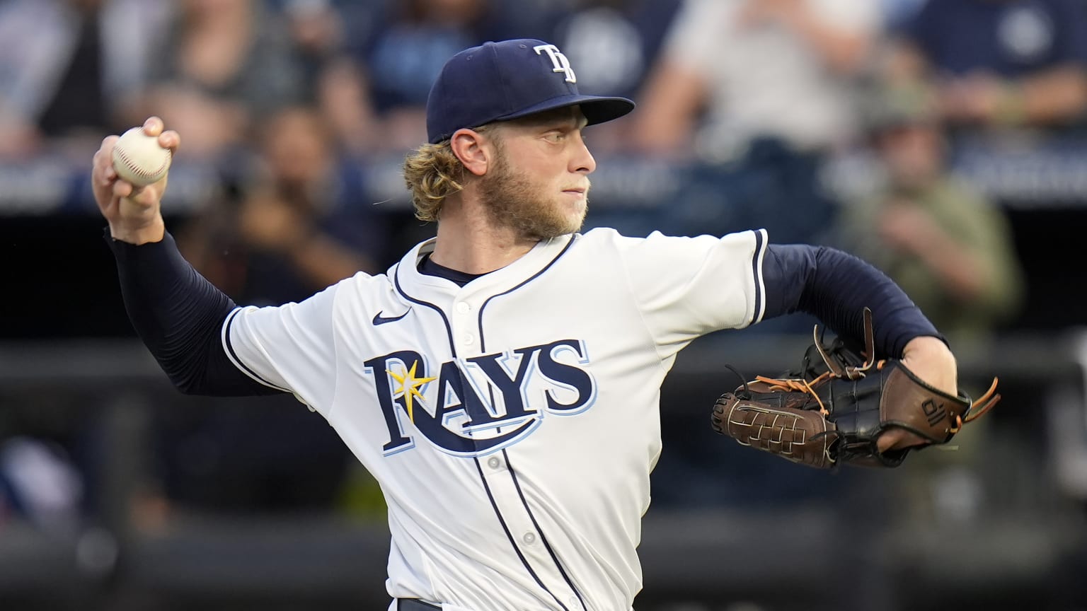 Shane Baz fans Josh Jung, escapes jam | 06/04/2025 | Tampa Bay Rays