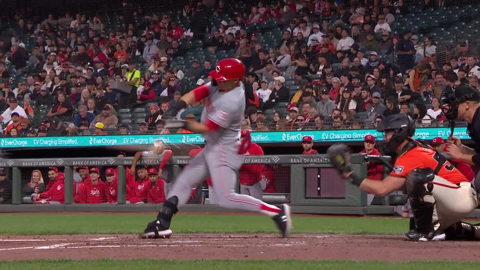 TJ Friedl's RBI double | 05/10/2024 | Cincinnati Reds