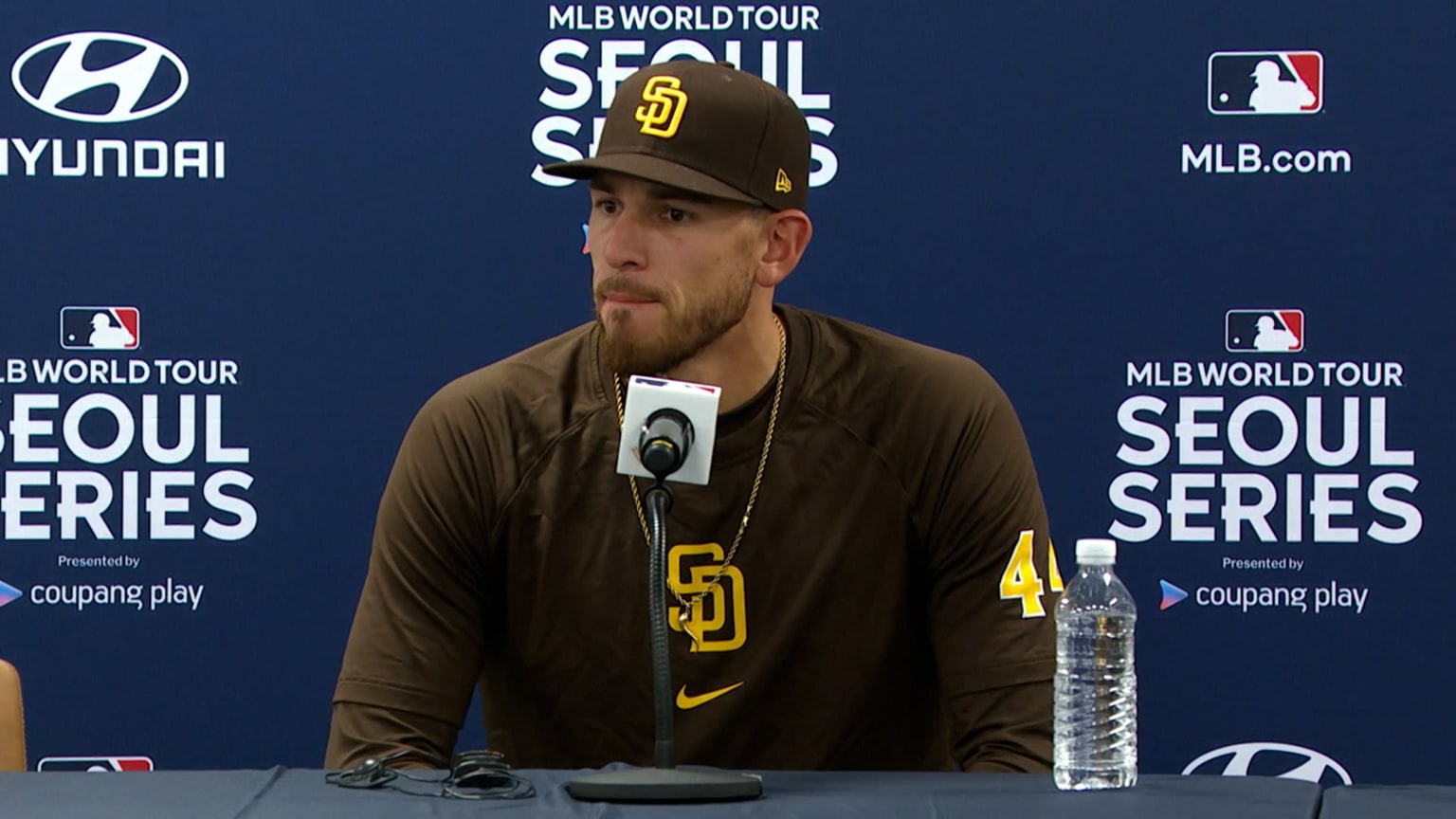 Joe Musgrove on starting Game 2 of Seoul Series | 03/20/2024 | San ...