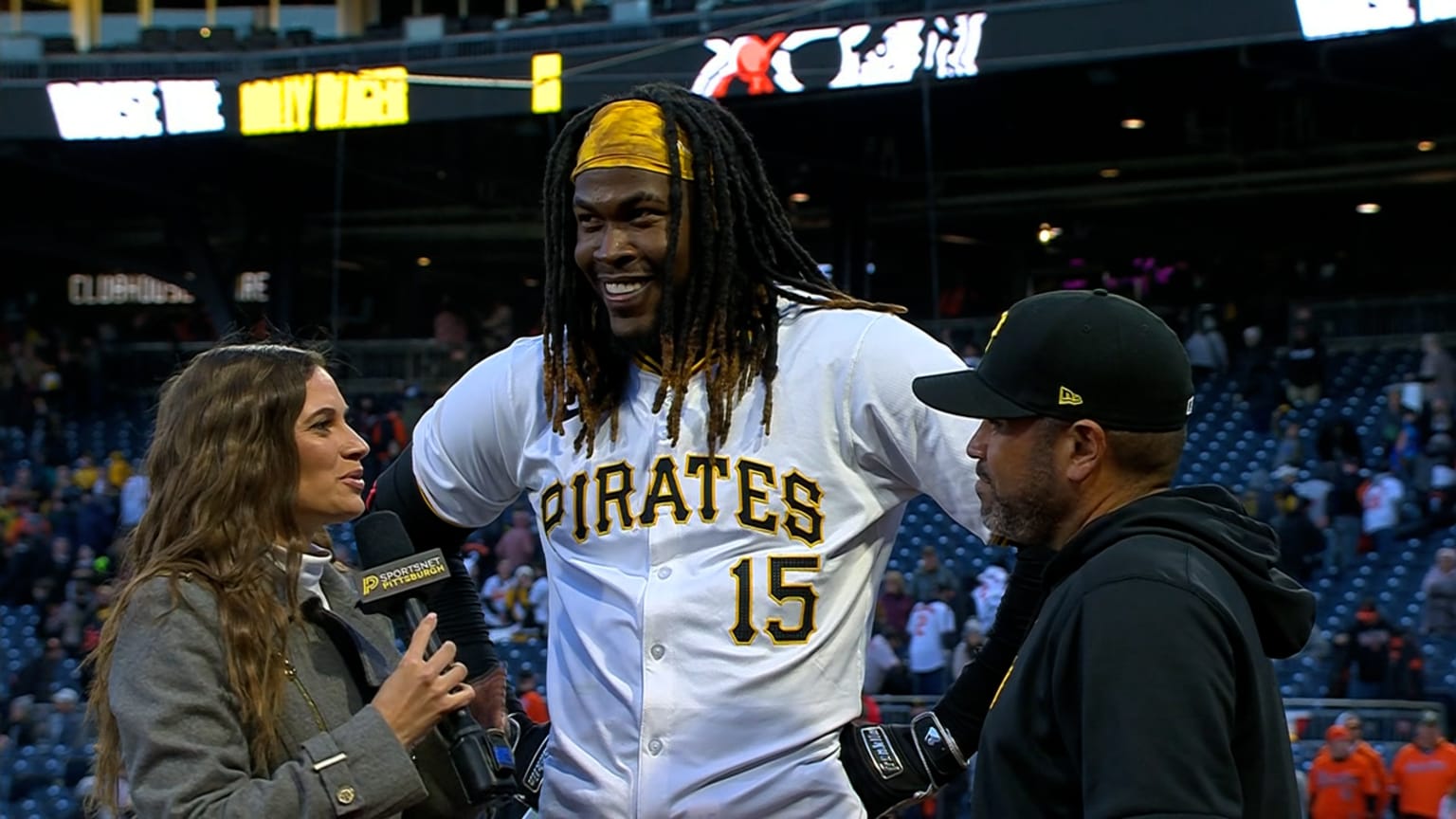 Oneil Cruz talks on his walk-off in extra innings | 04/06/2024 ...