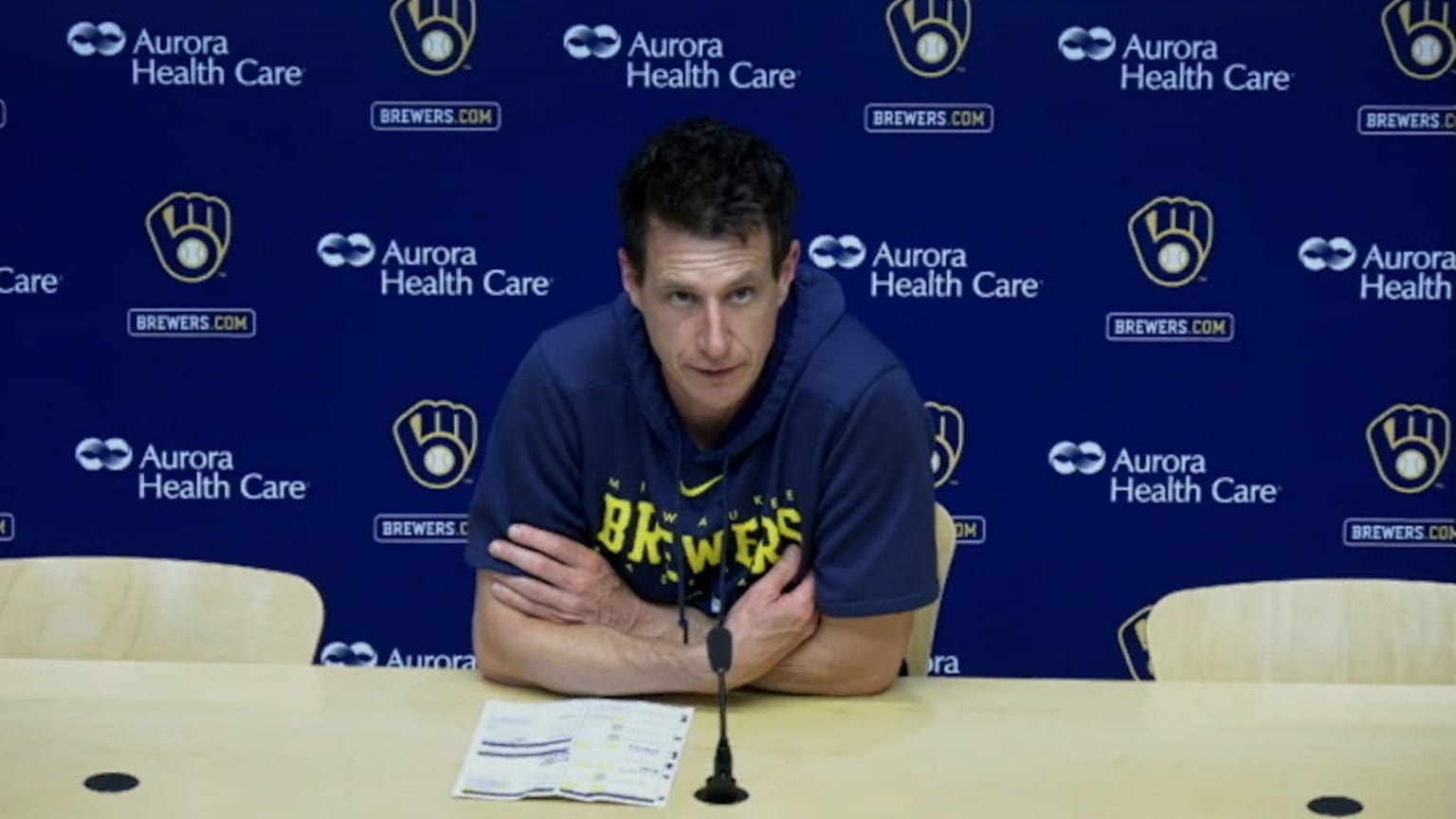 Craig Counsell discusses Brewers' 6-5 win vs Cubs | 07/06/2023 ...