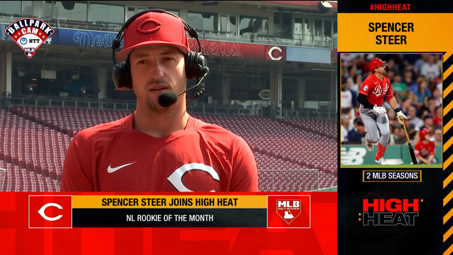 Steer talks winning NL Rookie of the Month, more | 06/08/2023 ...