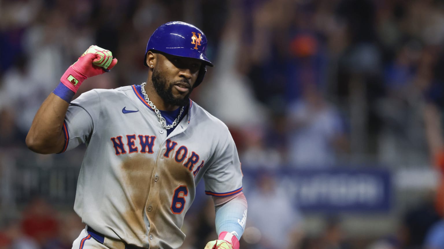 Starling Marte's solo home run (8) | 08/23/2025 | New York Mets