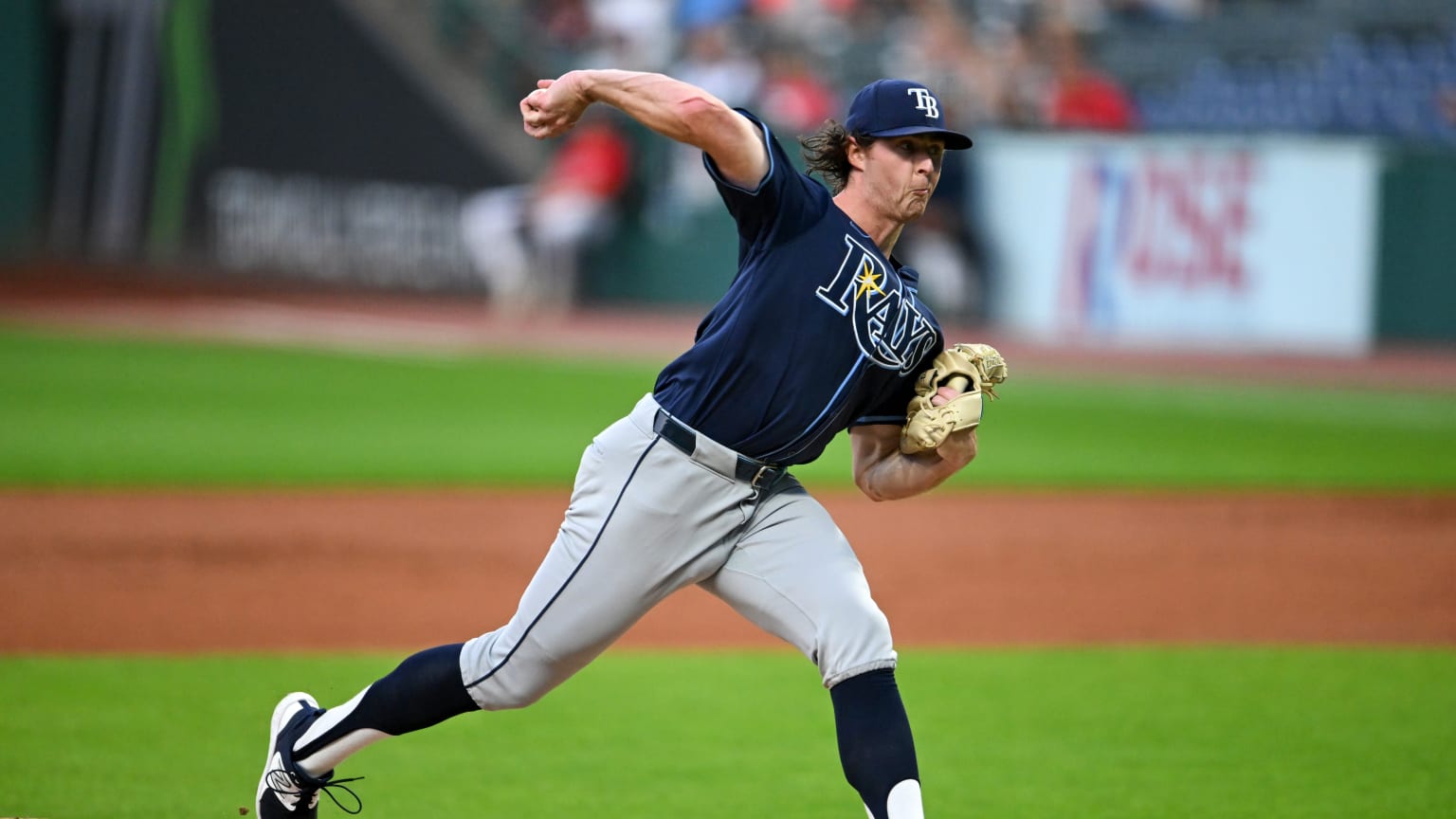 Ryan Pepiot K's Andrés Giménez | 09/12/2024 | Tampa Bay Rays