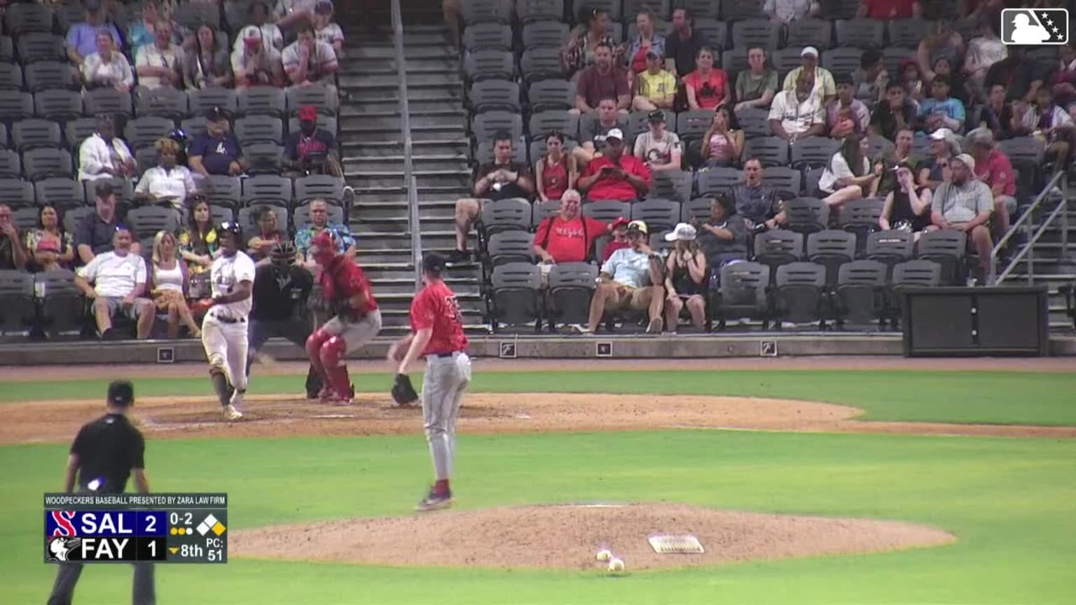 Max Carlson's fifth and final strikeout of the game | 06/16/2024 ...