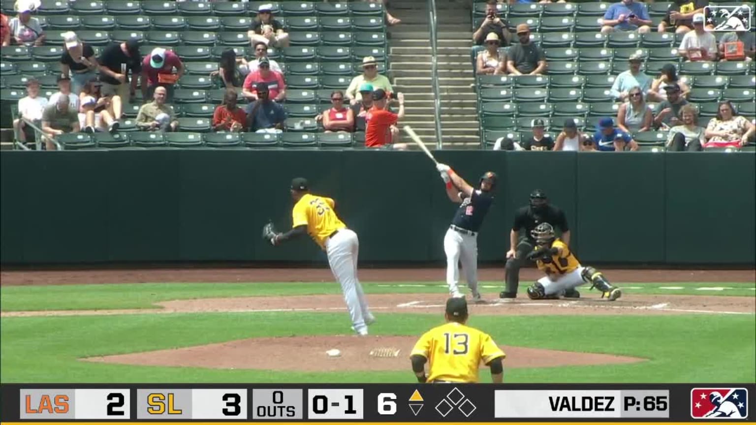 A's prospect Cody Thomas unloads a 462 ft home run | 05/21/2023 | Athletics