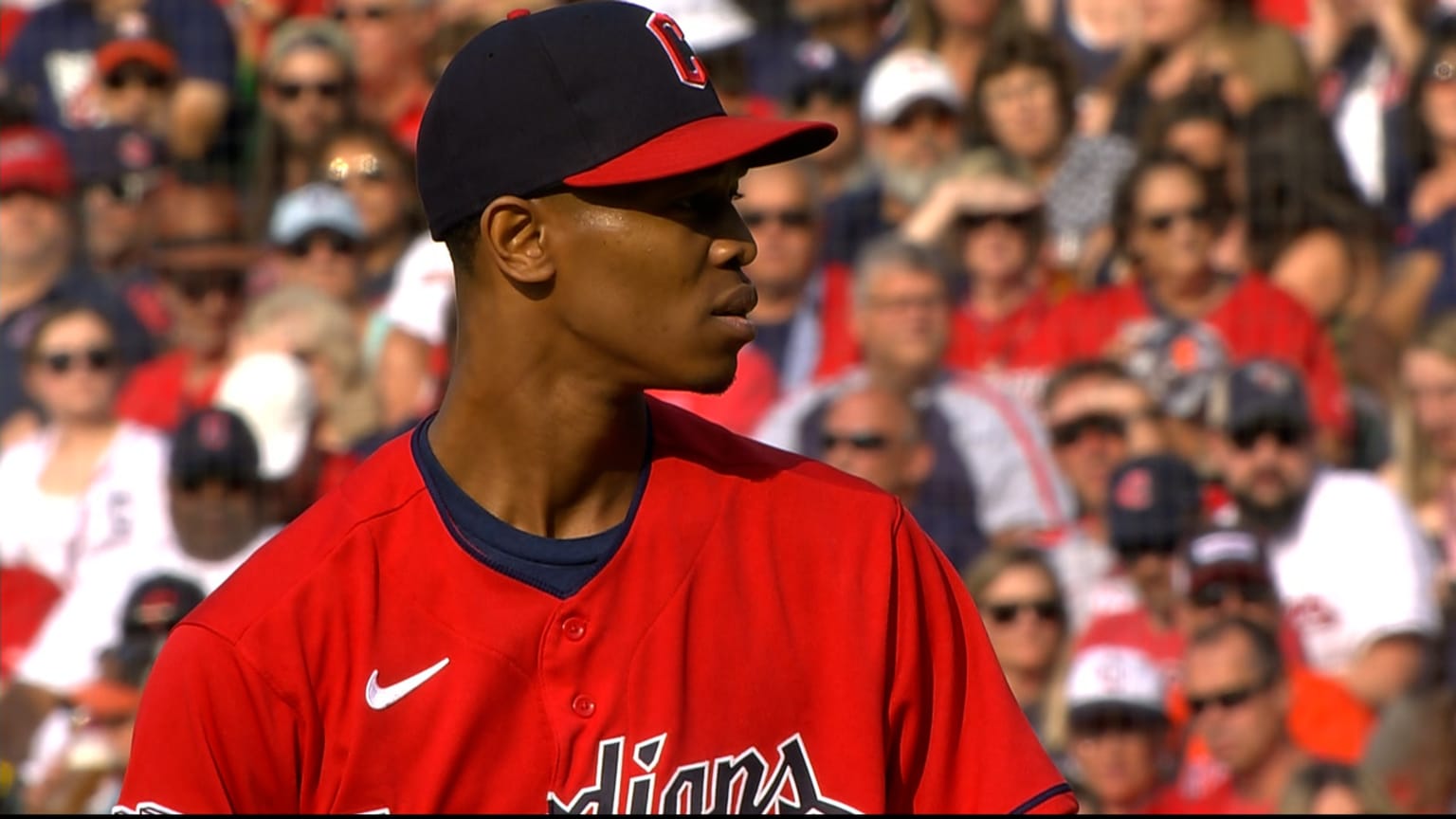 Triston McKenzie fans five, including the side in 5th | 06/10/2023 ...