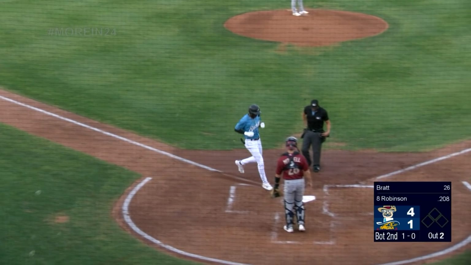 Kristian Robinson homers, hits two doubles | 09/13/2024 | New York Mets