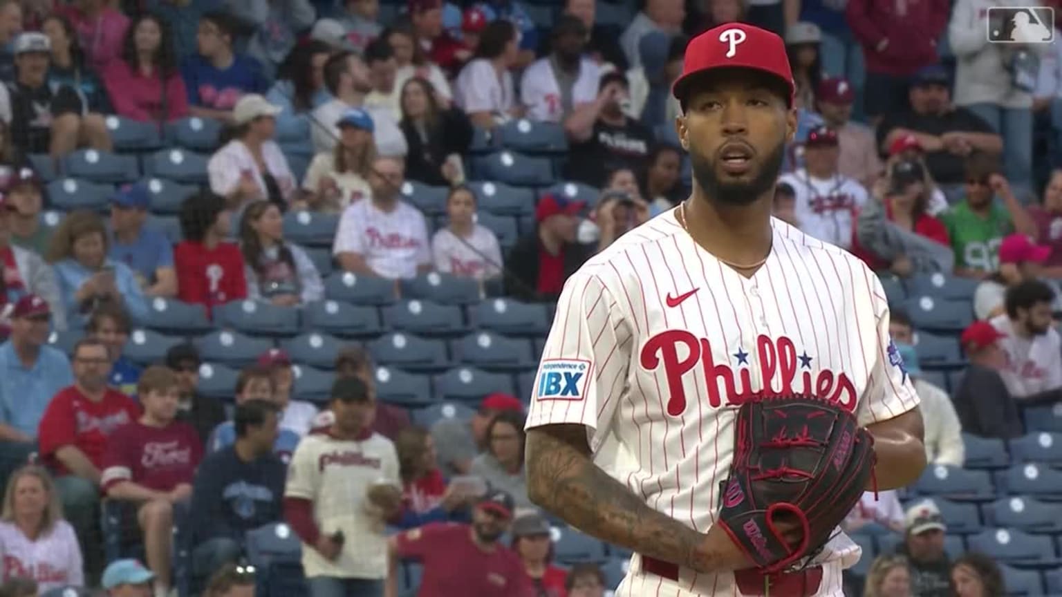 Cristopher Sánchez K's eight batters in outing | 04/18/2026 ...