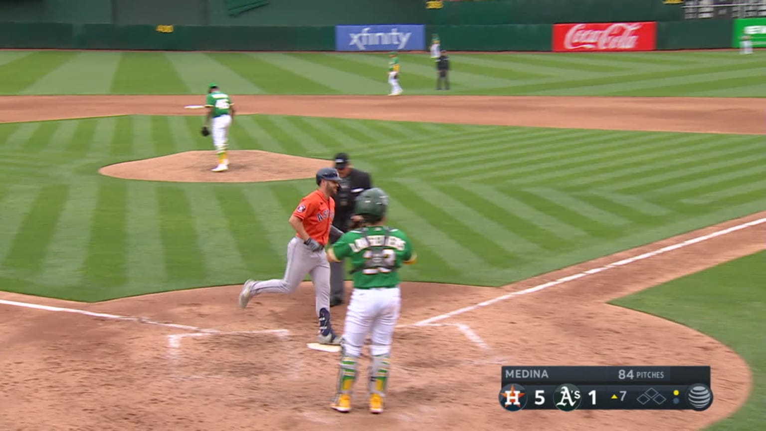 Chas McCormick cranks a solo home run to right field | 05/28/2023 | Tampa Bay Rays