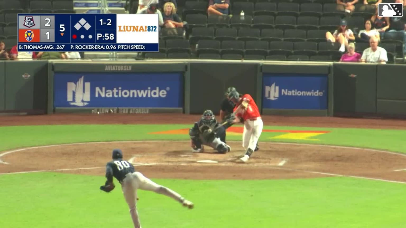 Colby Thomas's 12th homer of the year | 09/07/2024 | MLB.com