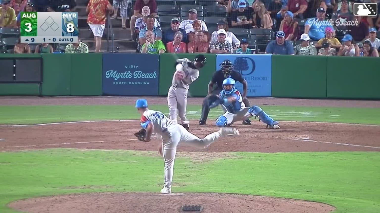 Noah Williams hits his first Single-A homer | 07/29/2024 | Atlanta Braves