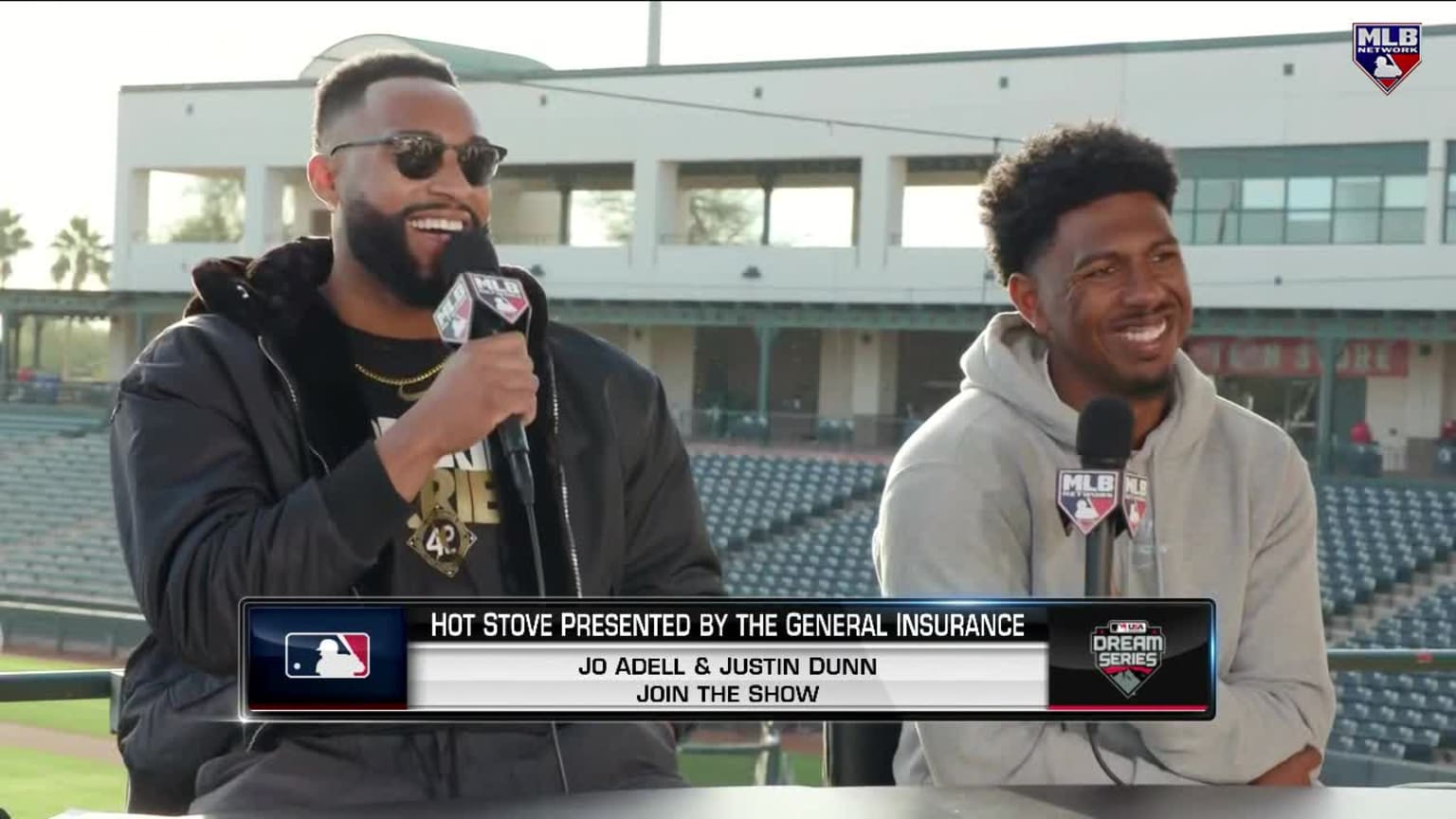 Jo Adell and Justin Dunn on Dream Series | 01/13/2023 | Cincinnati Reds