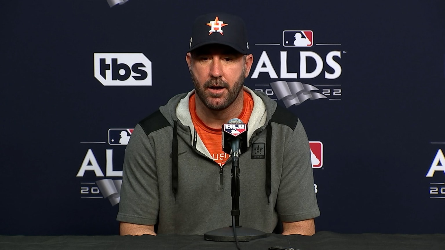 Justin Verlander discusses his Game 1 start | 10/10/2022 | Houston Astros