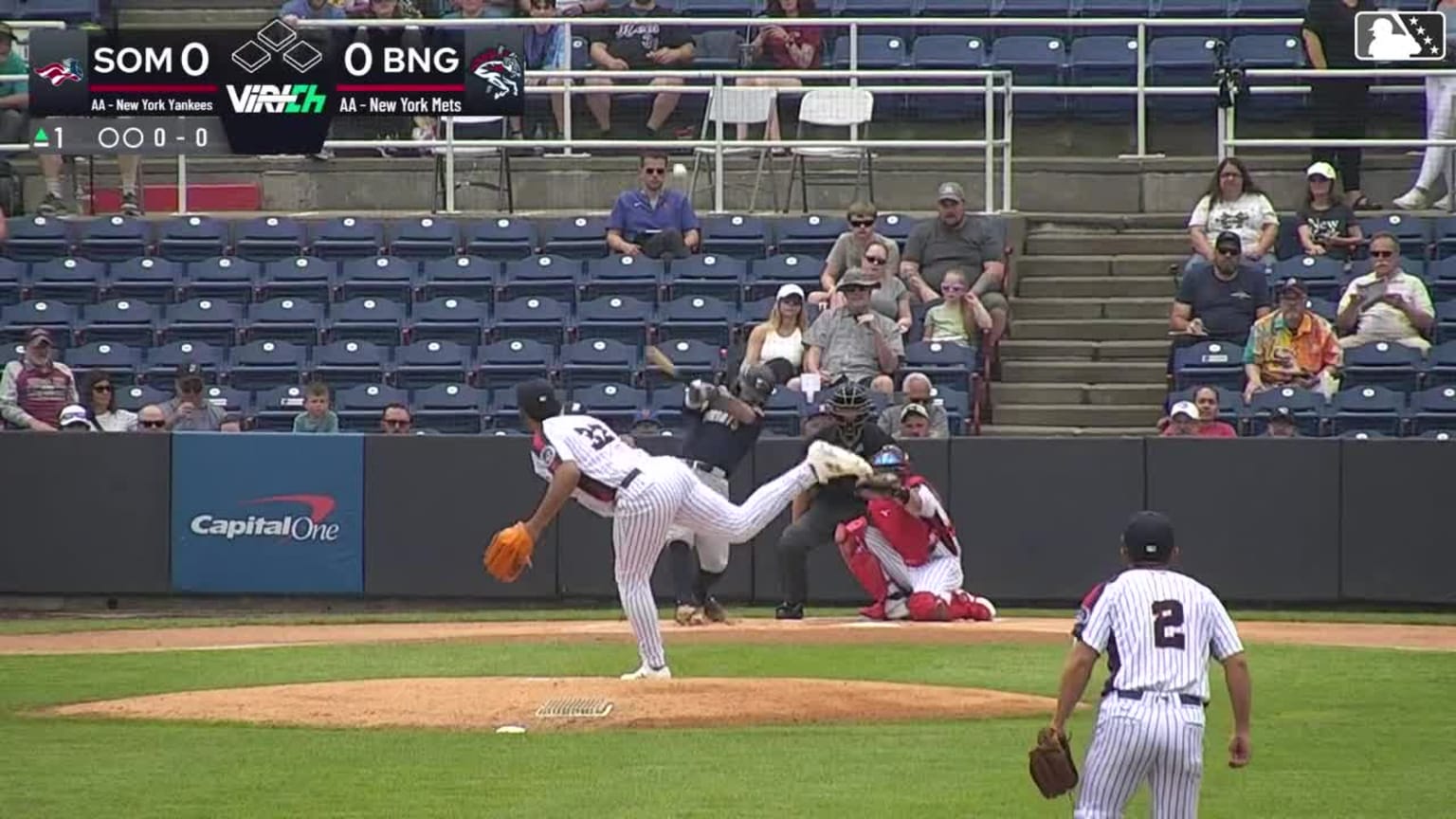 Roc Riggio's leadoff home run | 06/08/2025 | New York Yankees