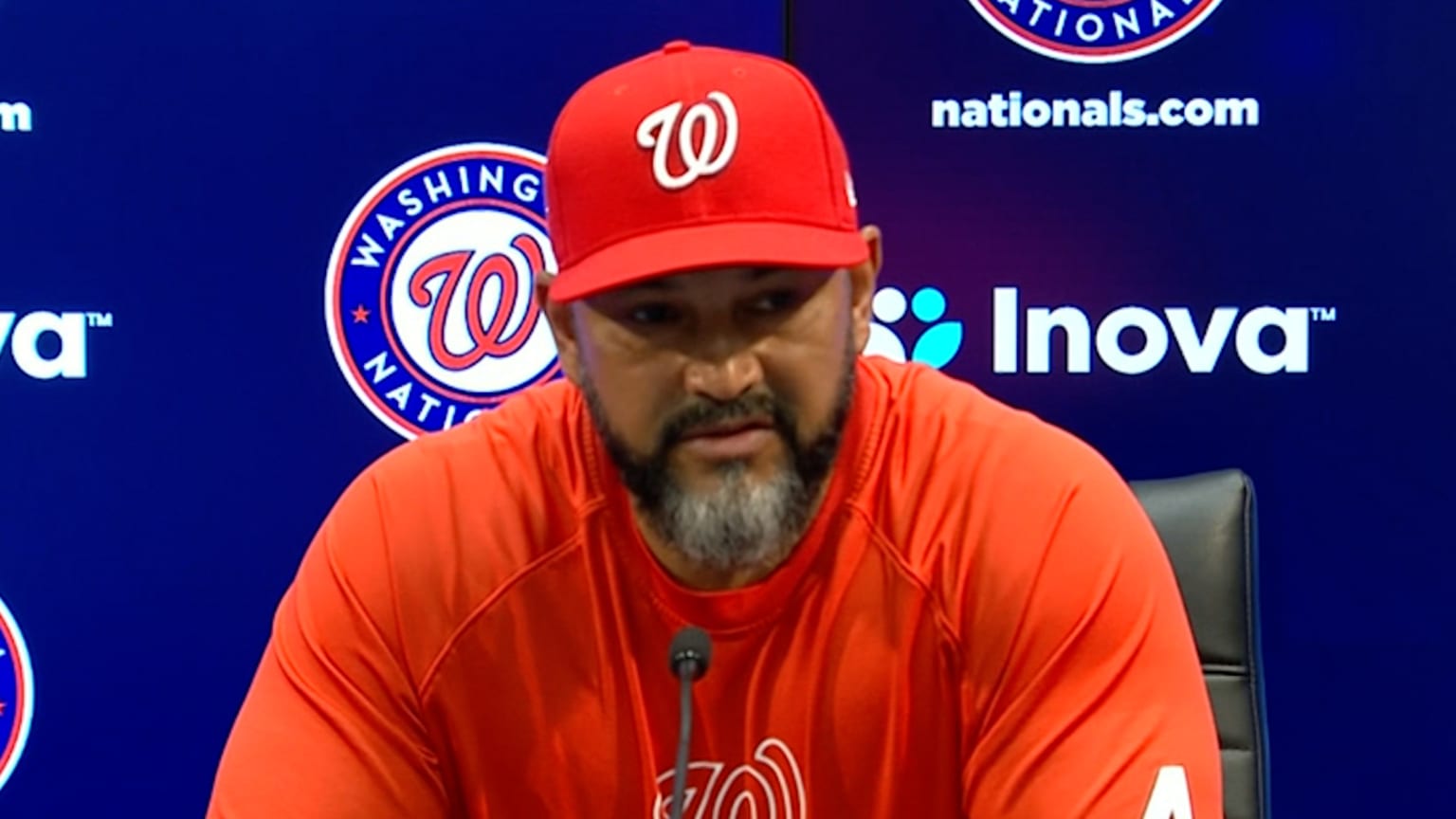 Dave Martinez on a tough 9-1 loss to the Mets | 06/05/2024 | Washington ...