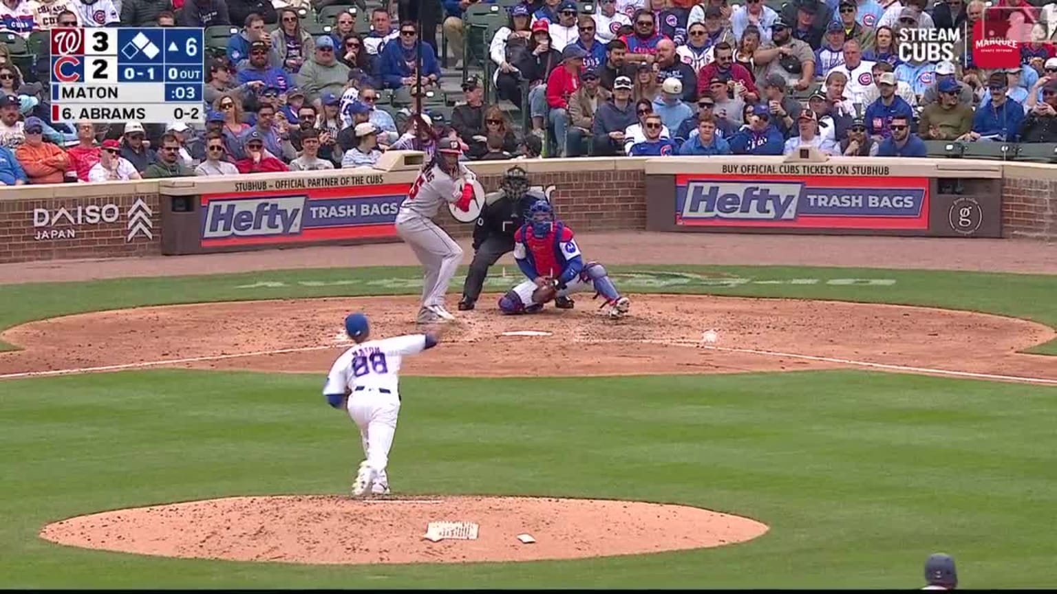 Phil Maton Ball to CJ Abrams | 03/29/2026 | MLB.com