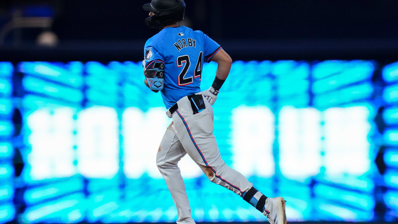 Connor Norby's solo homer (9) | 09/22/2024 | Miami Marlins