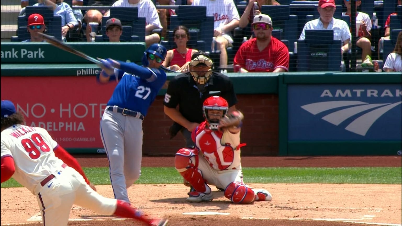 Matt Beaty extends the lead with an RBI single | 08/06/2023 | Kansas ...