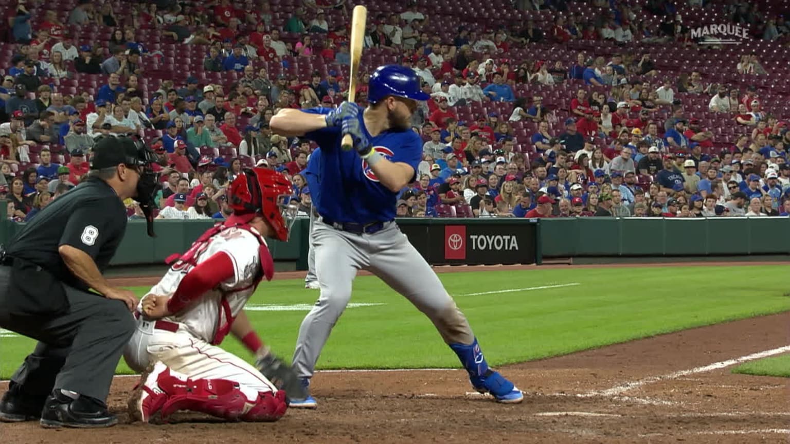 Patrick Wisdom doubles in the 8th, Happ scores | 04/04/2023 | Chicago Cubs