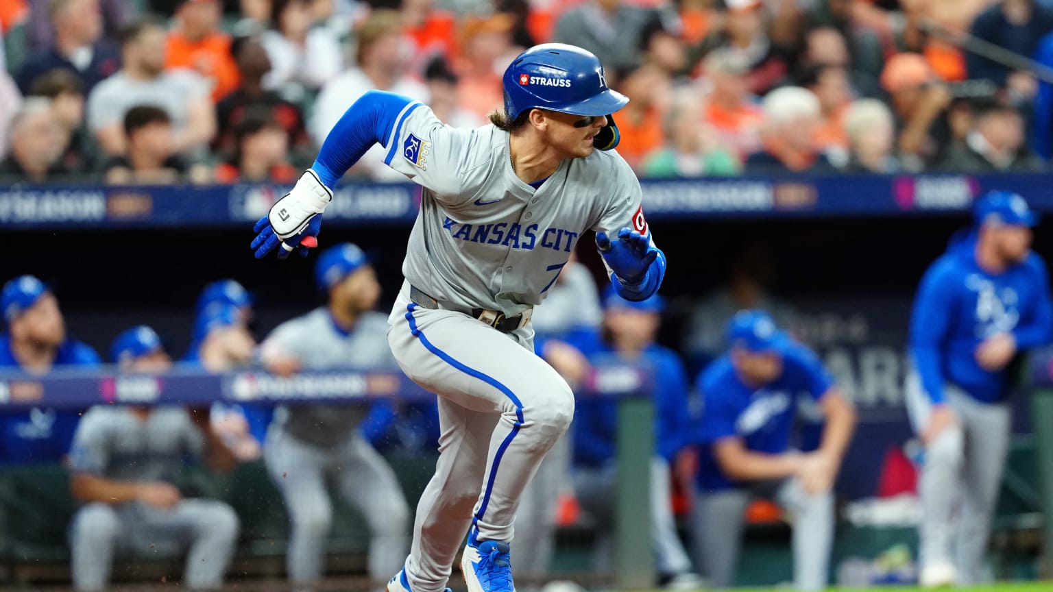 Bobby Witt Jr.'s RBI single | 10/01/2024 | MLB.com