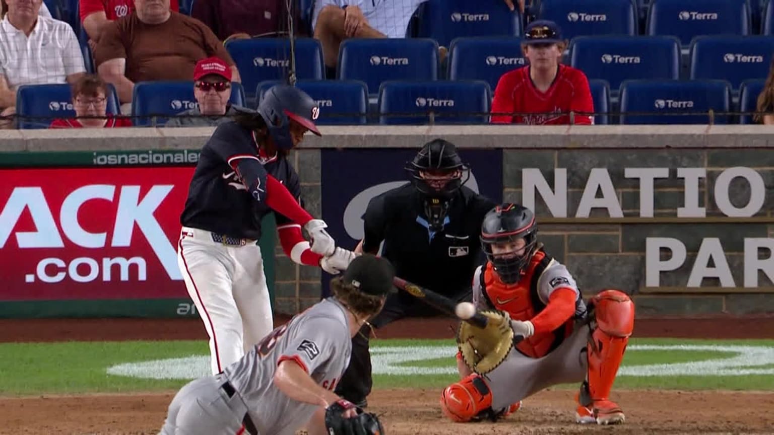 CJ Abrams' RBI single | 08/07/2024 | Washington Nationals