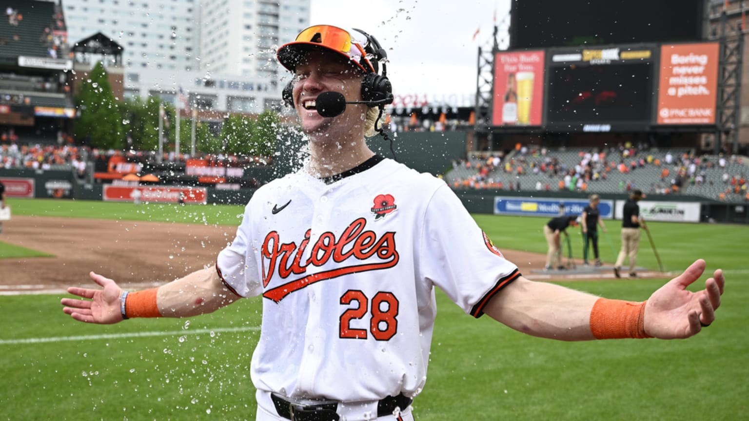Kyle Stowers on his three-hit, four-RBI day | 05/27/2024 | Baltimore ...