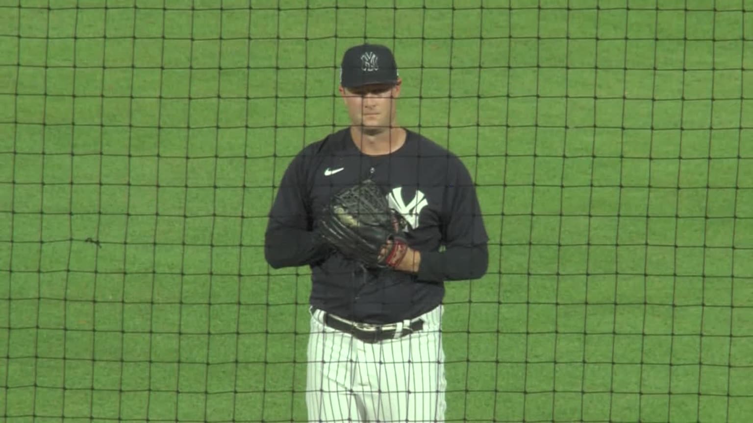 Gerrit Cole fans Parker Meadows in the 1st inning | 03/03/2023 | New ...