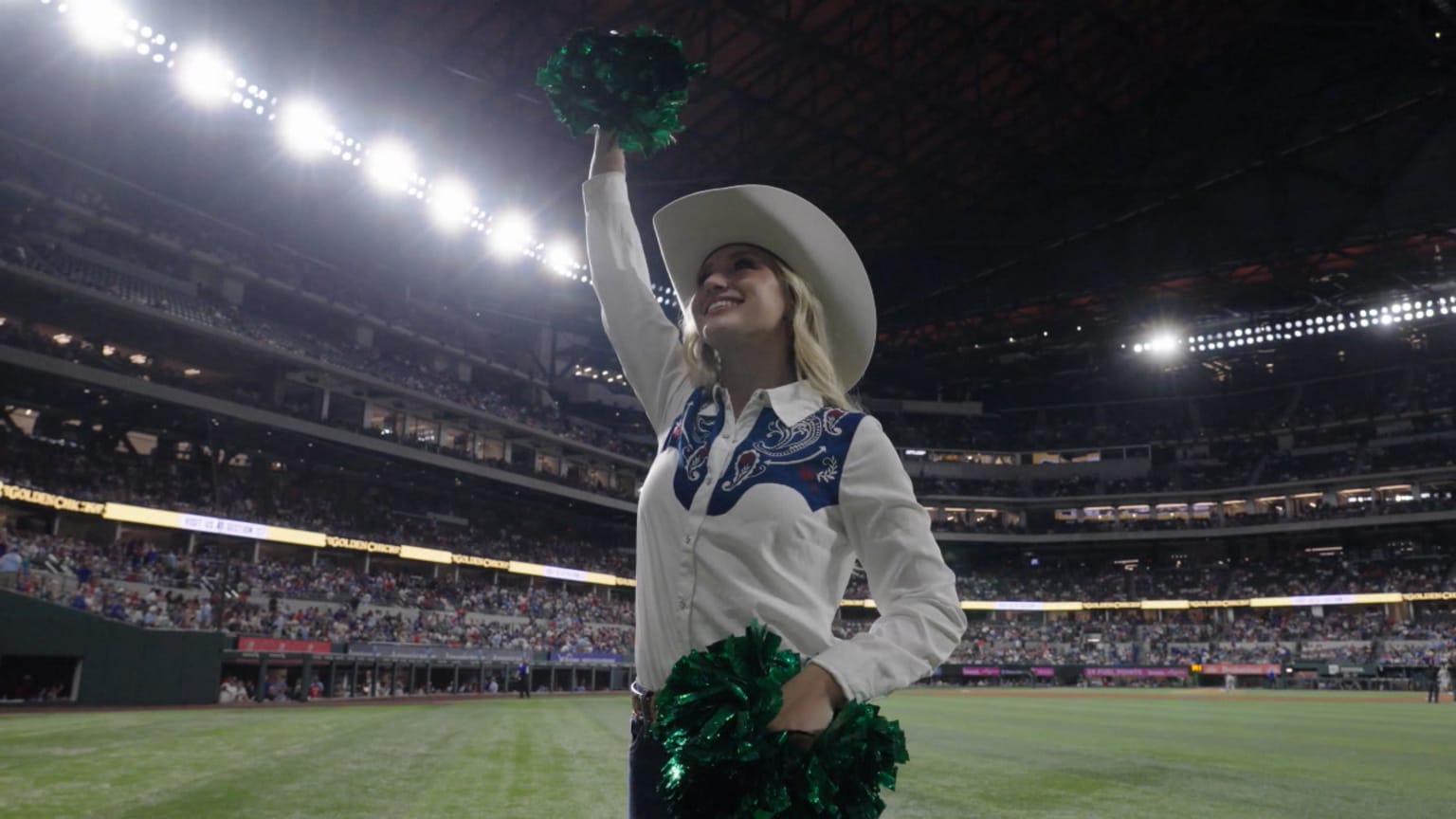 Rangers dancer to join US Marine Corps | 05/12/2025 | Texas Rangers