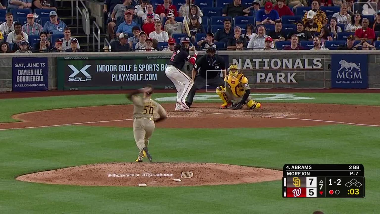 Ball 2 overturned to strike 3 after ABS challenge | 05/29/2026 | MLB.com