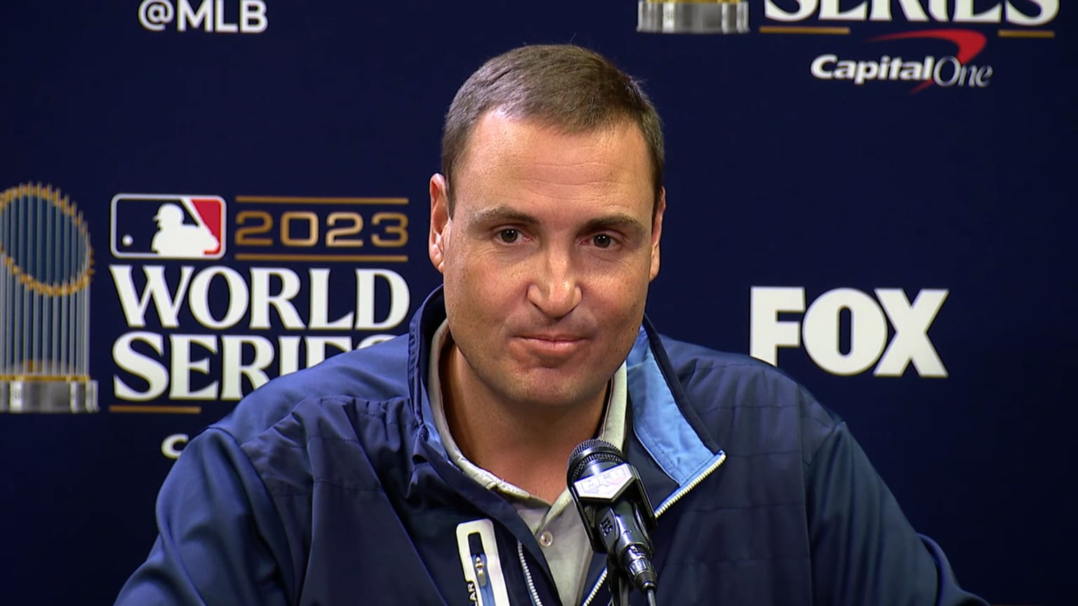 Chris Young discusses García, Scherzer injuries | 11/01/2023 | Texas ...